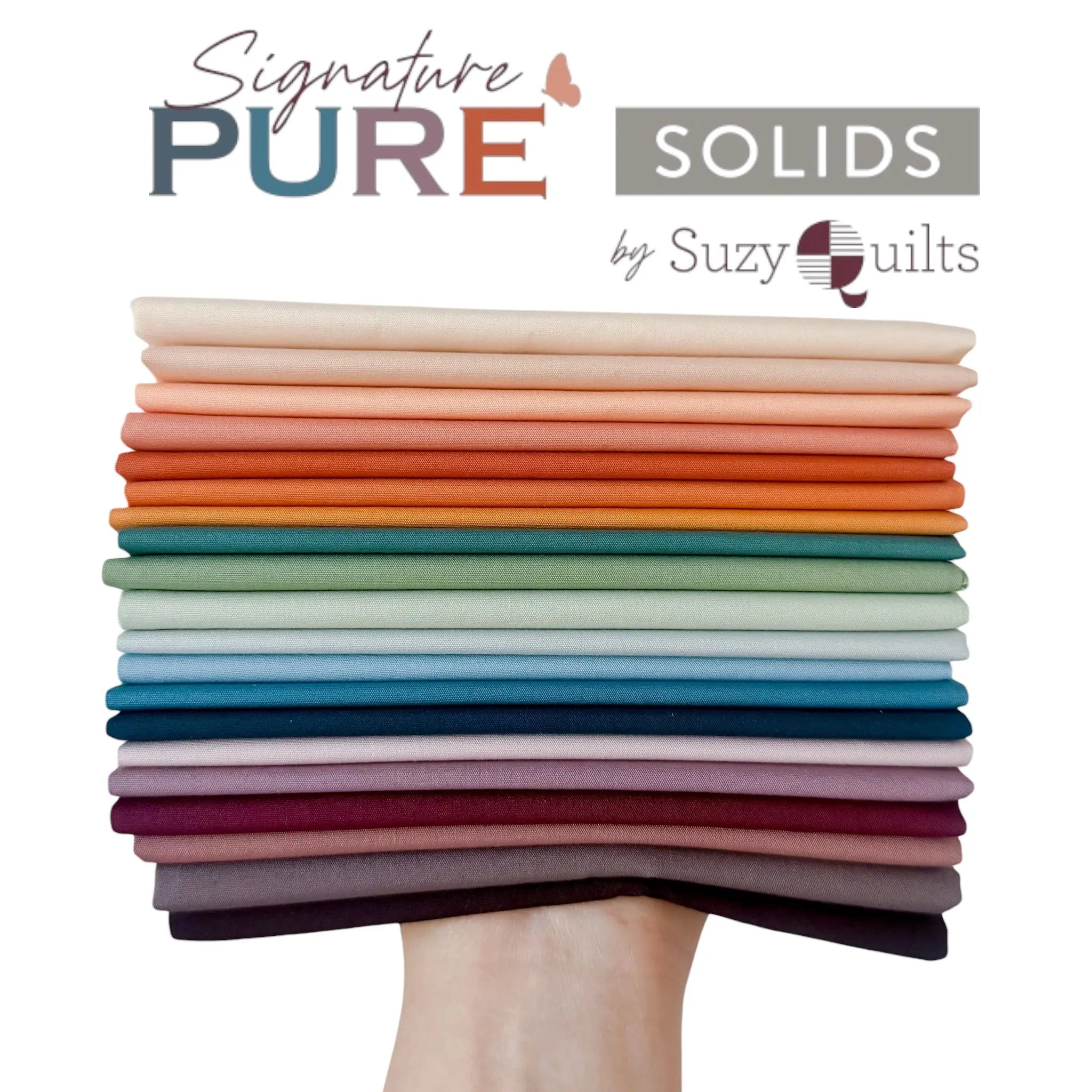 Signature PURE SOLIDS by Suzy Quilt - Little Fawn Fabric